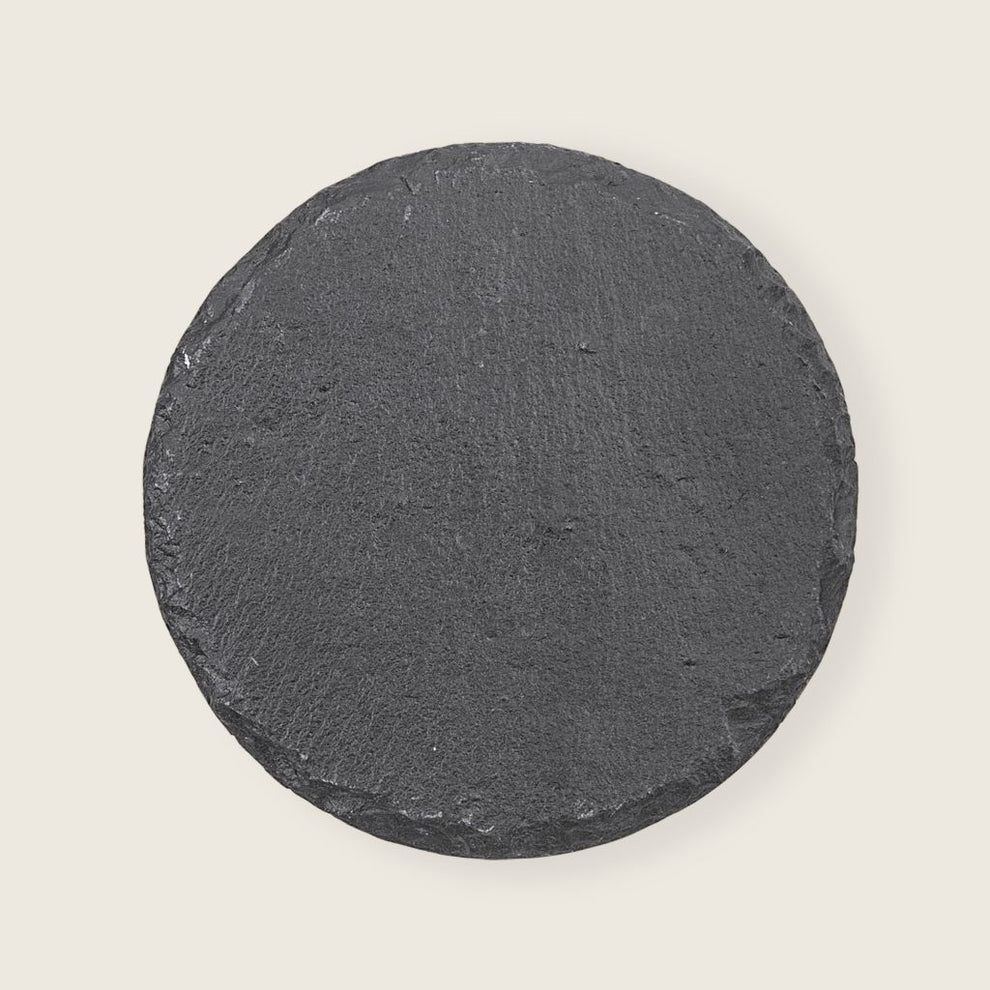 Round Slate Coaster – Engraving Colorado